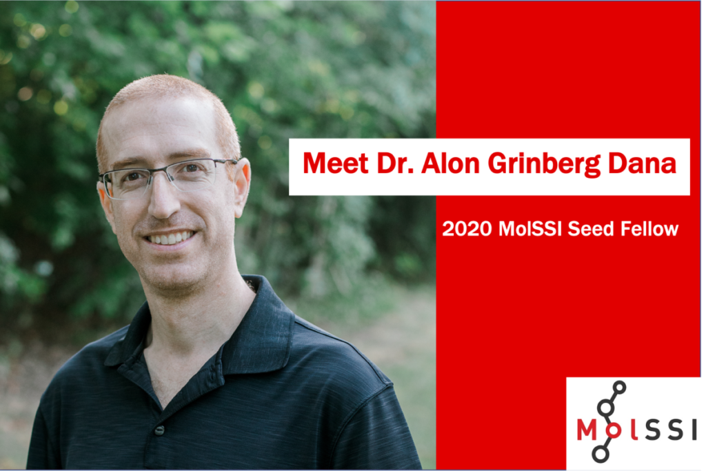 MolSSI Software Fellow Alum: Dr. Alon Grinberg Dana – MolSSI