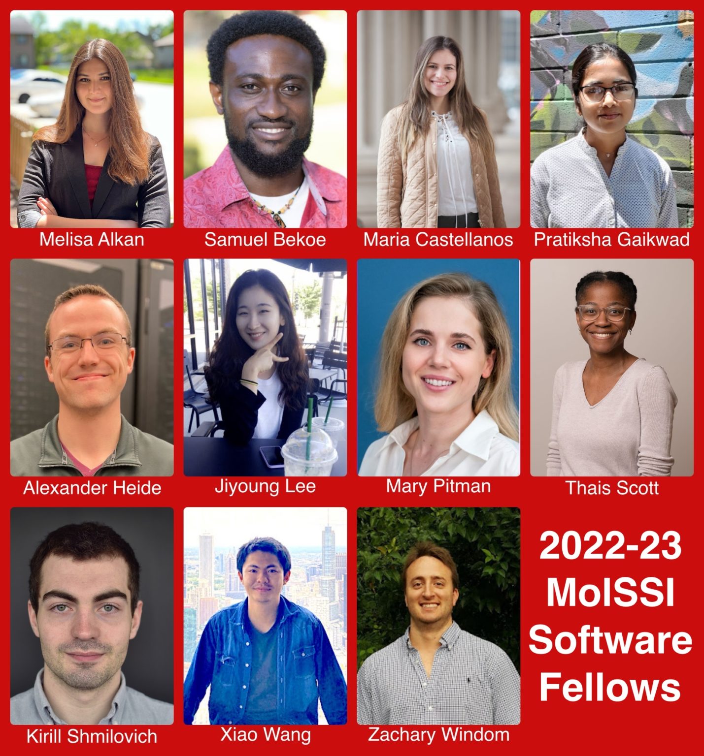 Introducing MolSSI’s 2022-23 Software Fellows! – MolSSI